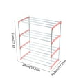 Steadline Plastic Shoe Storage Rack - 3-Tier Assembled Organizer for ...