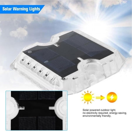 Outdoor Road Light, Flame-retardant PC/ABS Plastic Solar Road Light ...