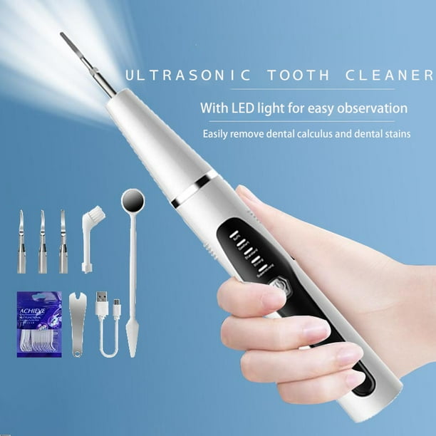 Dental Ultrasonic Tooth Cleaner Dental Plaque Remover Dental Cleaner ...