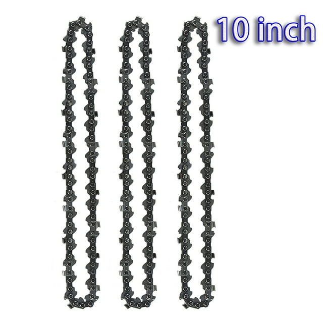Landgoo 3Pack 10 Inch Pole Saw Chainsaw Chain 3/8" LP 0.050"Gauge 40 ...