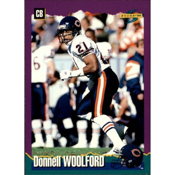 1994 Score #58 Donnell Woolford NFL Football Trading Card - Walmart.com