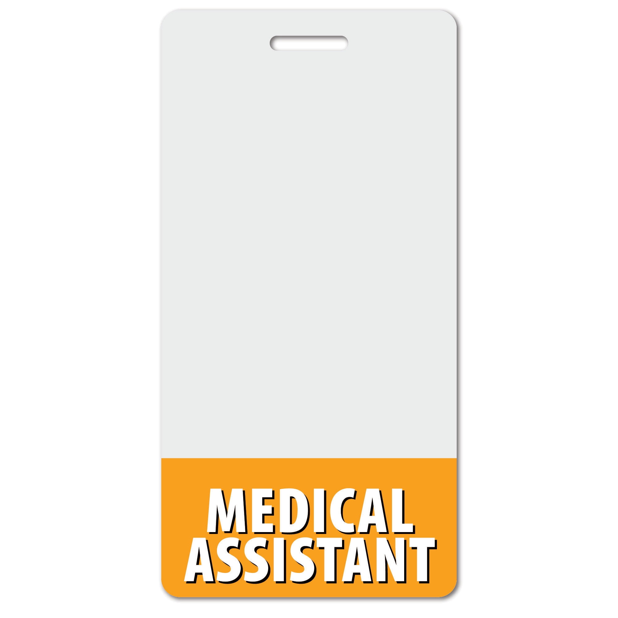 MEDICAL ASSISTANT Heavy Duty Vertical Orange (50 pack) - Spill & Tear ...