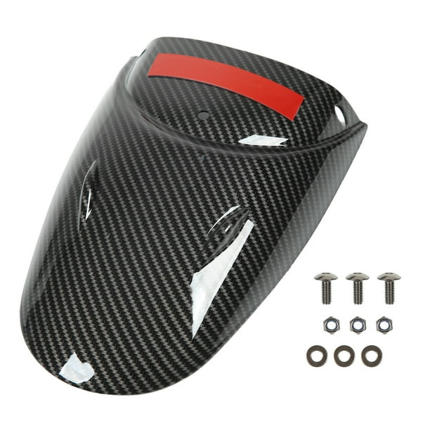 Motorcycle Front Mudguard Extender, Weatherproof Carbon Fiber Pattern ...