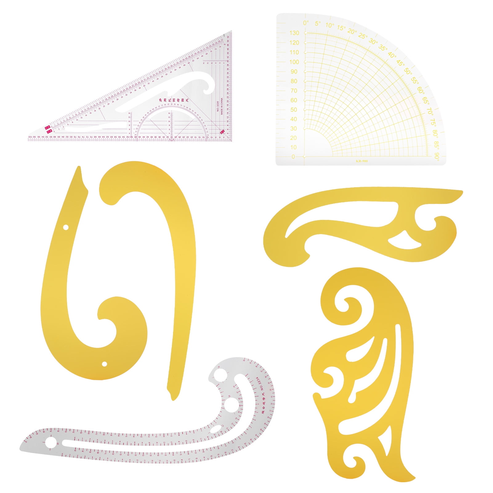 Click here for Estink Sewing Ruler French Curve Hard Plastic Rule... prices