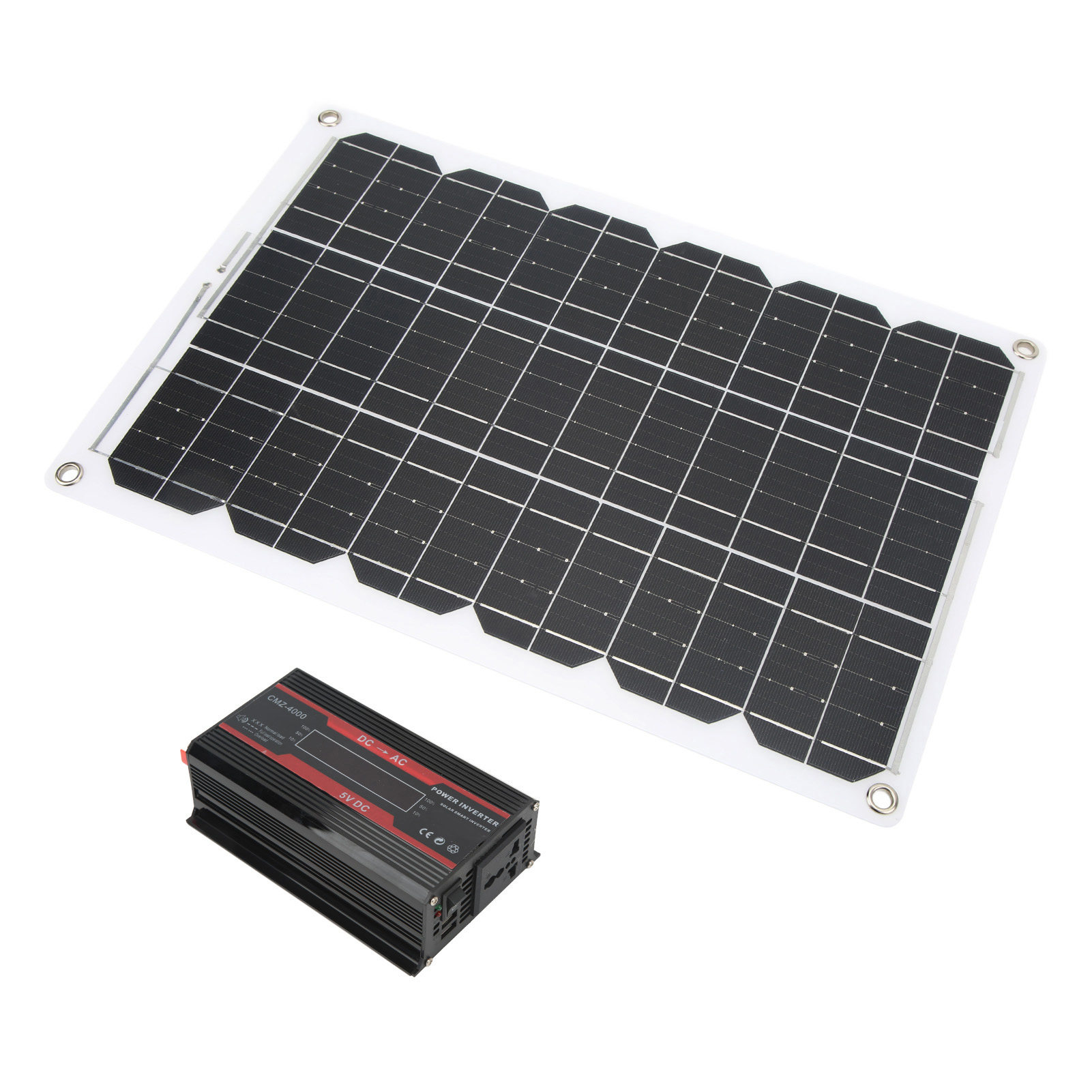 Kit de energía solar, sistema de panel solar con controlador de panel ...