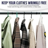 Zone Tech Expandable Car Hanger, Travel Rod for Hanging Clothes ...