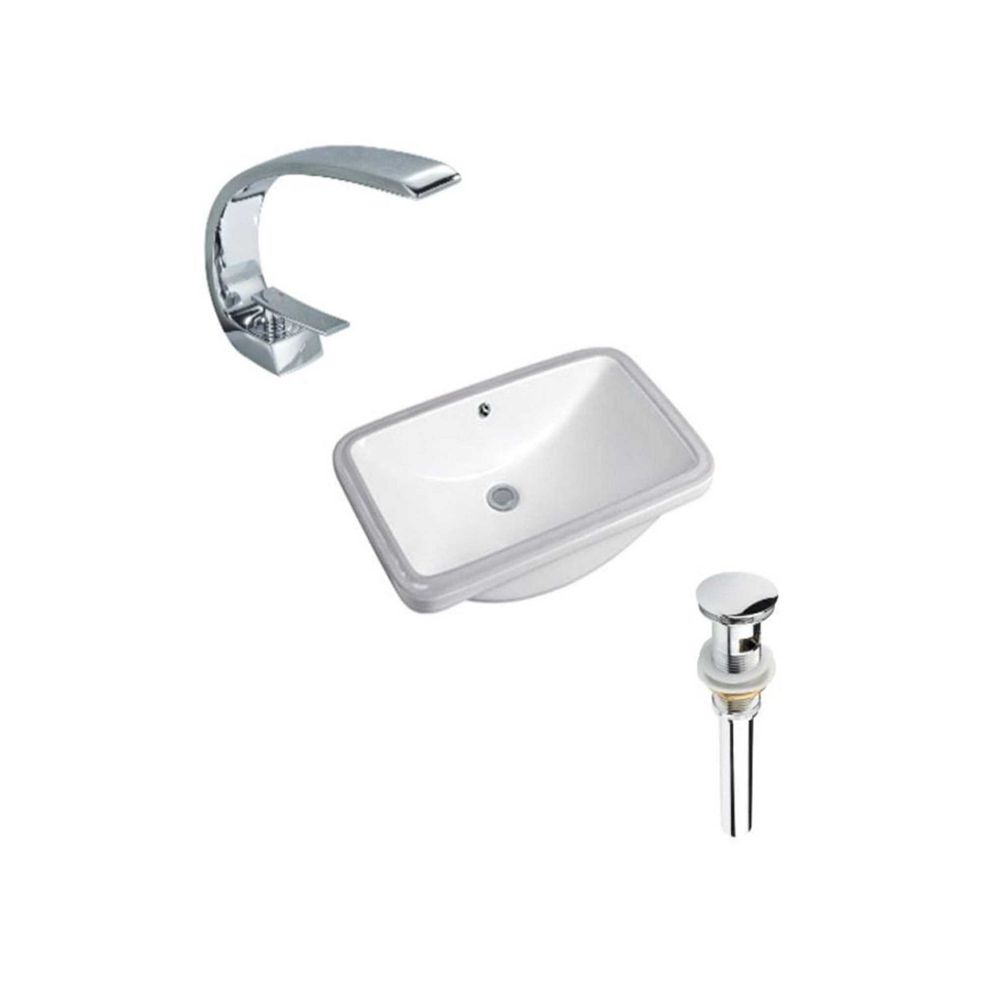 Drop Bath And Kitchen Dr091121 Undermount Bathroom Sink Set 0