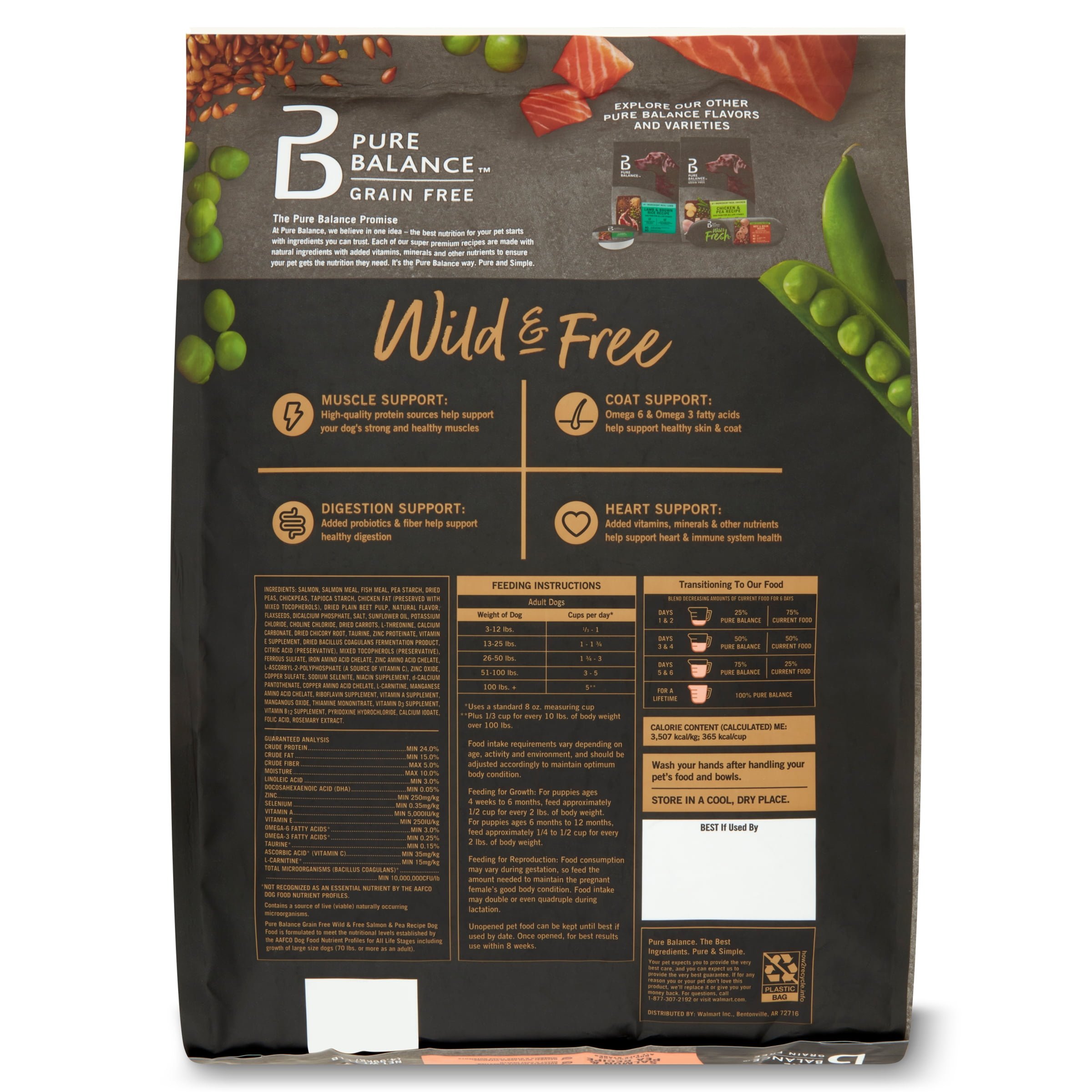 Pure Balance Dog Food Salmon