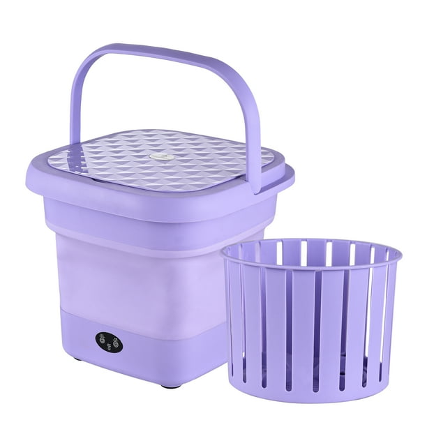 Portable Folding Washing Machine With Dryer Bucket for Clothes Socks ...