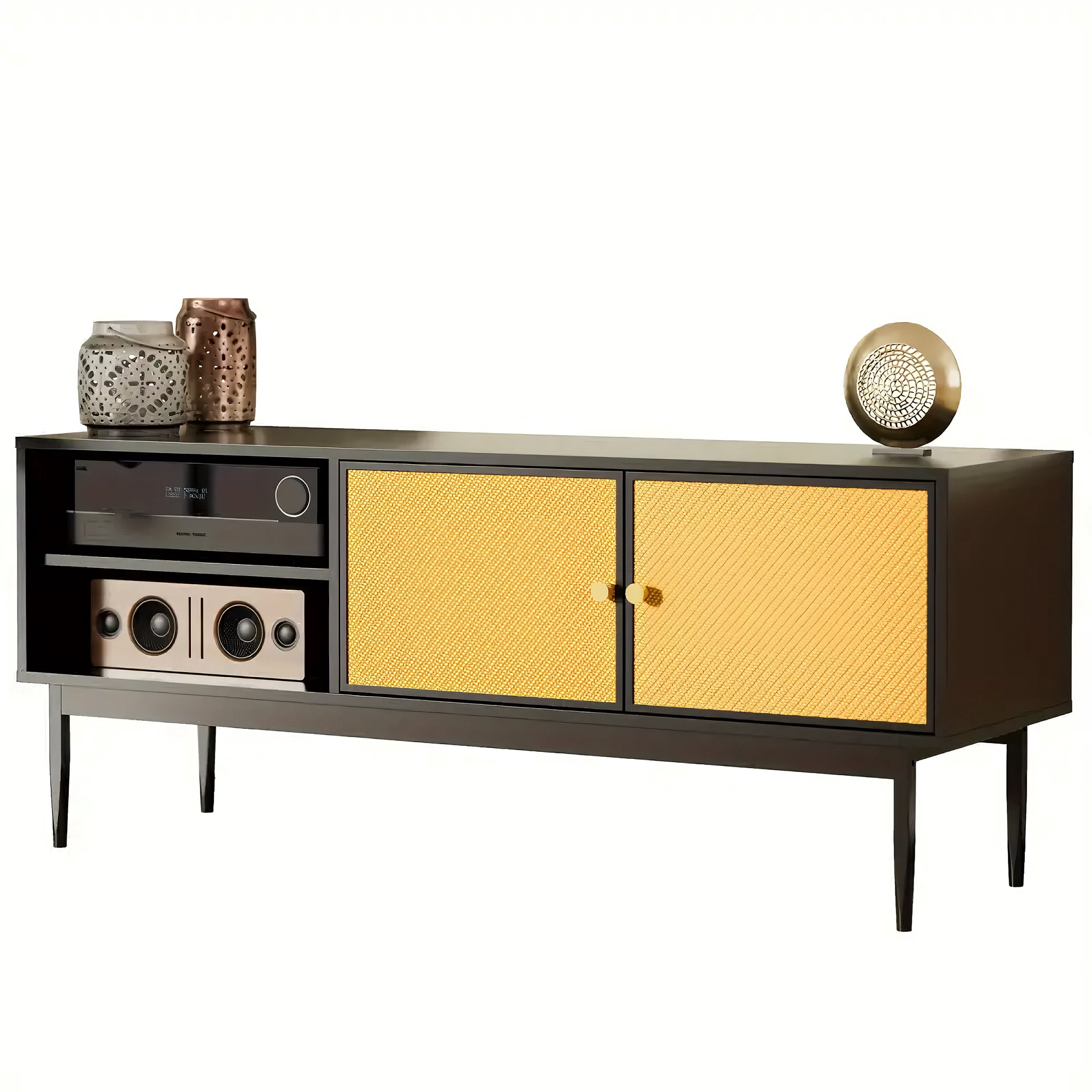 Click here for Toytexx Rattan Tv Cabinet  135 X 40 Cm Console Sta... prices