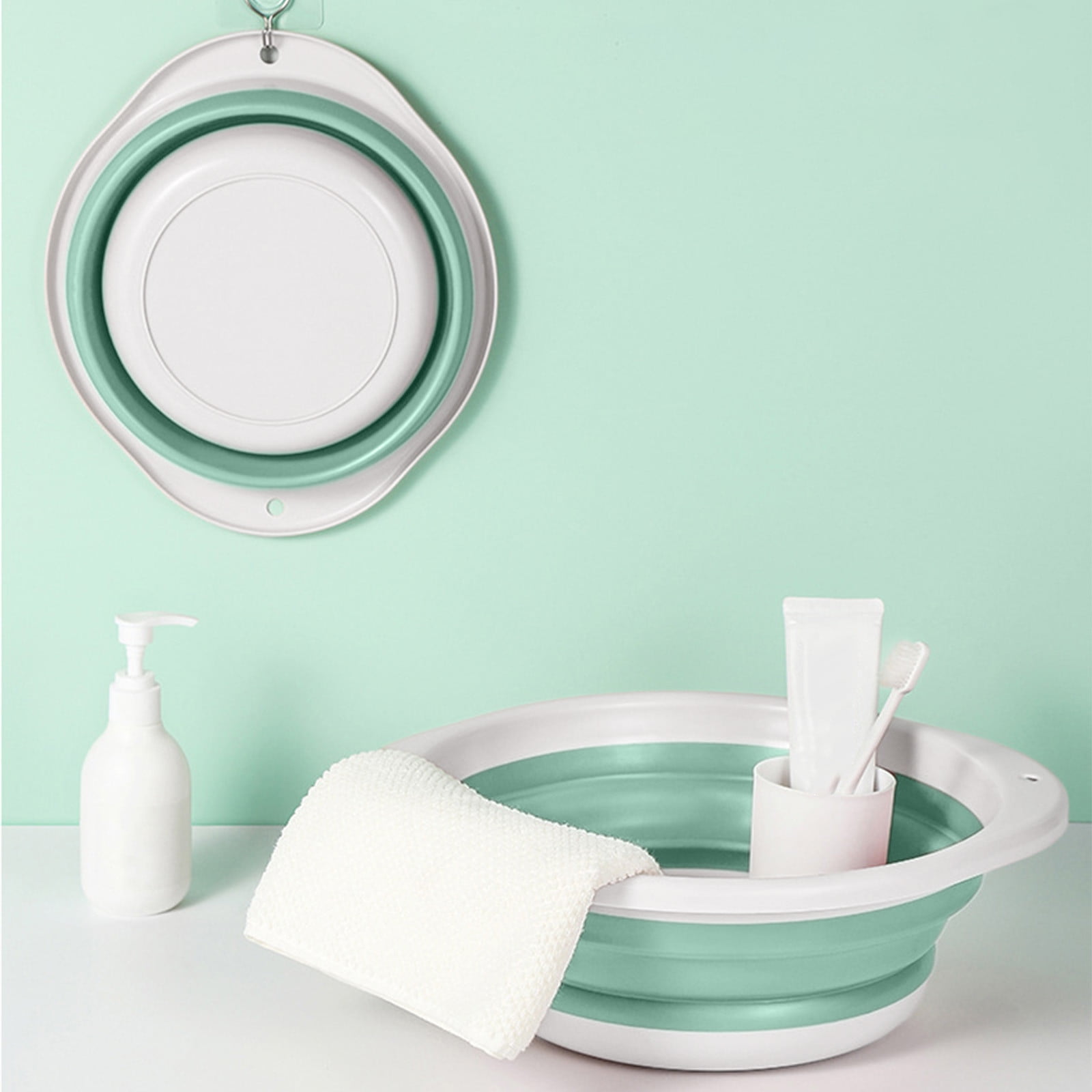 Click here for Amzcrzy Plastics Basin Collapsibles Wash Basin Por... prices