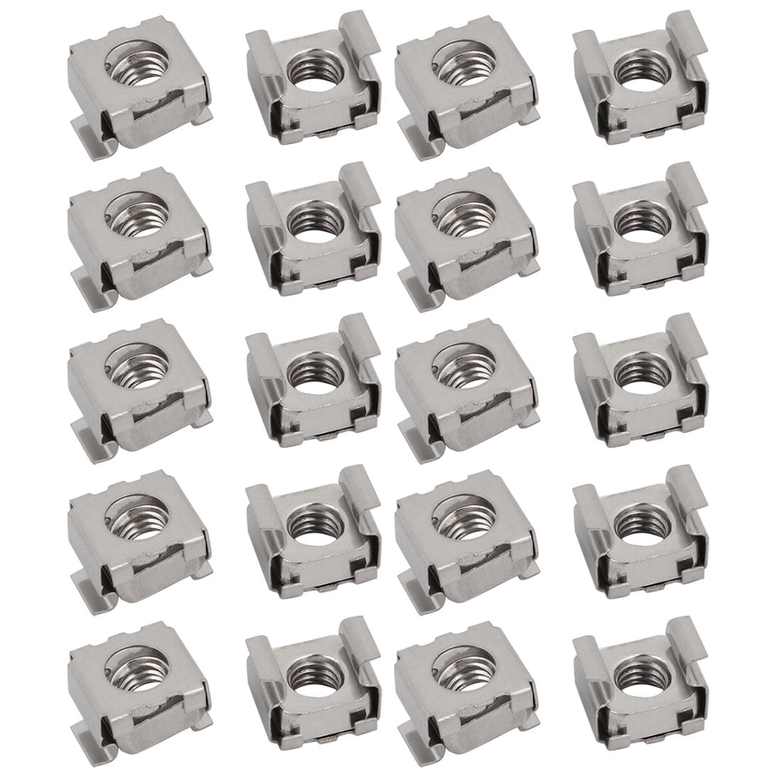 Click here for Unique Bargains 20pcs M6 Stainless Steel Cage Nut... prices