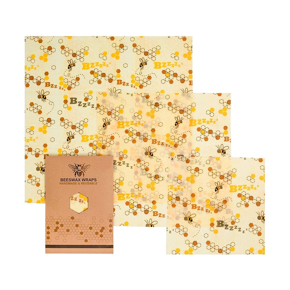 Click here for Oimzzr 3pcs Reusable Beeswax Food Wrap Beeswax Wra... prices