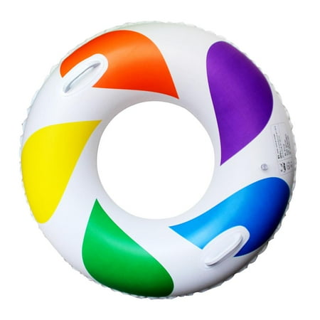 Inflatable Color Swimming Raft with 2 Handle Grips 80cm | Walmart Canada