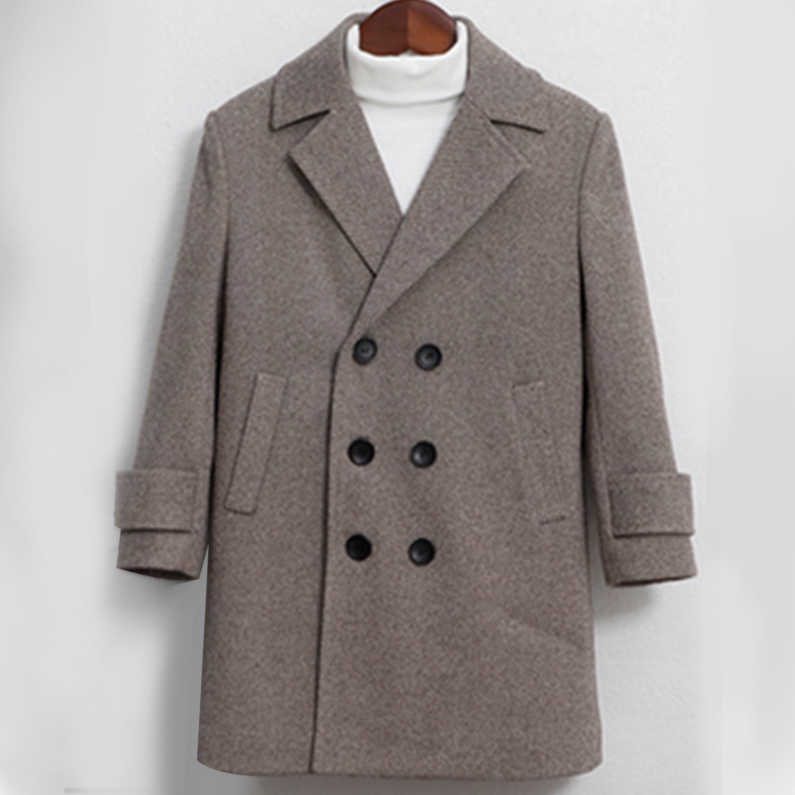 Click here for Dexiang Warm Boys Winter Coat Thickened Wool Blend... prices