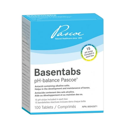 Pascoe’s Basentabs pH balance - Antacid containing alkaline salt - 100 ...