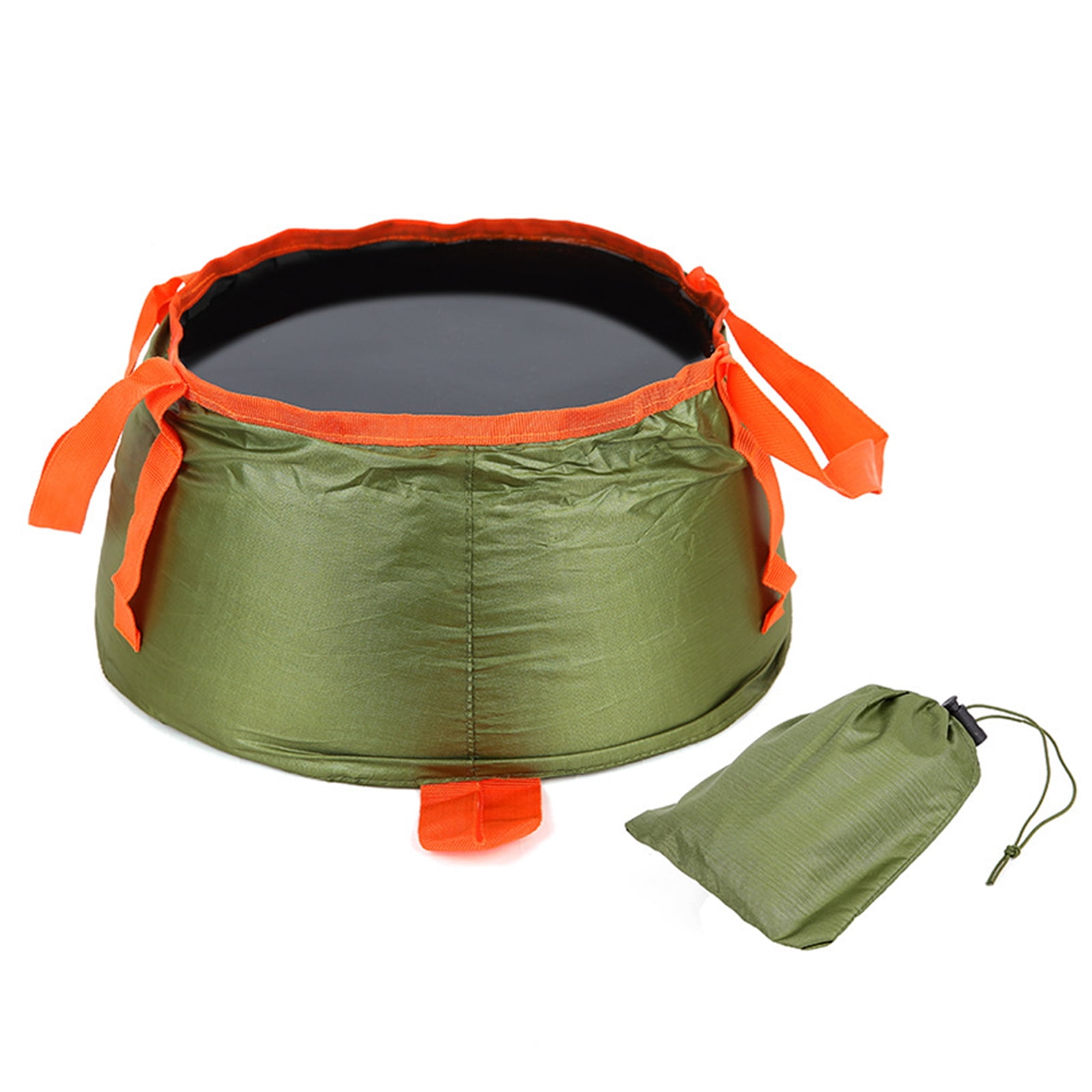 Portable Collapsible Basin Outdoor Travel Camping Washbasin Bucket Bath ...