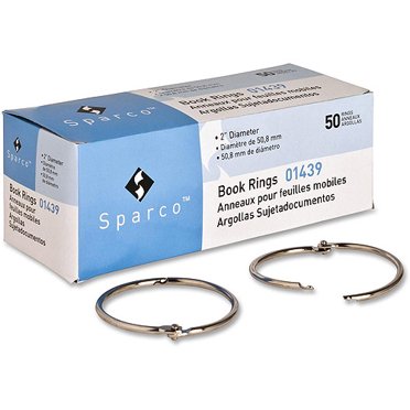 Sparco Book Rings - Walmart.com