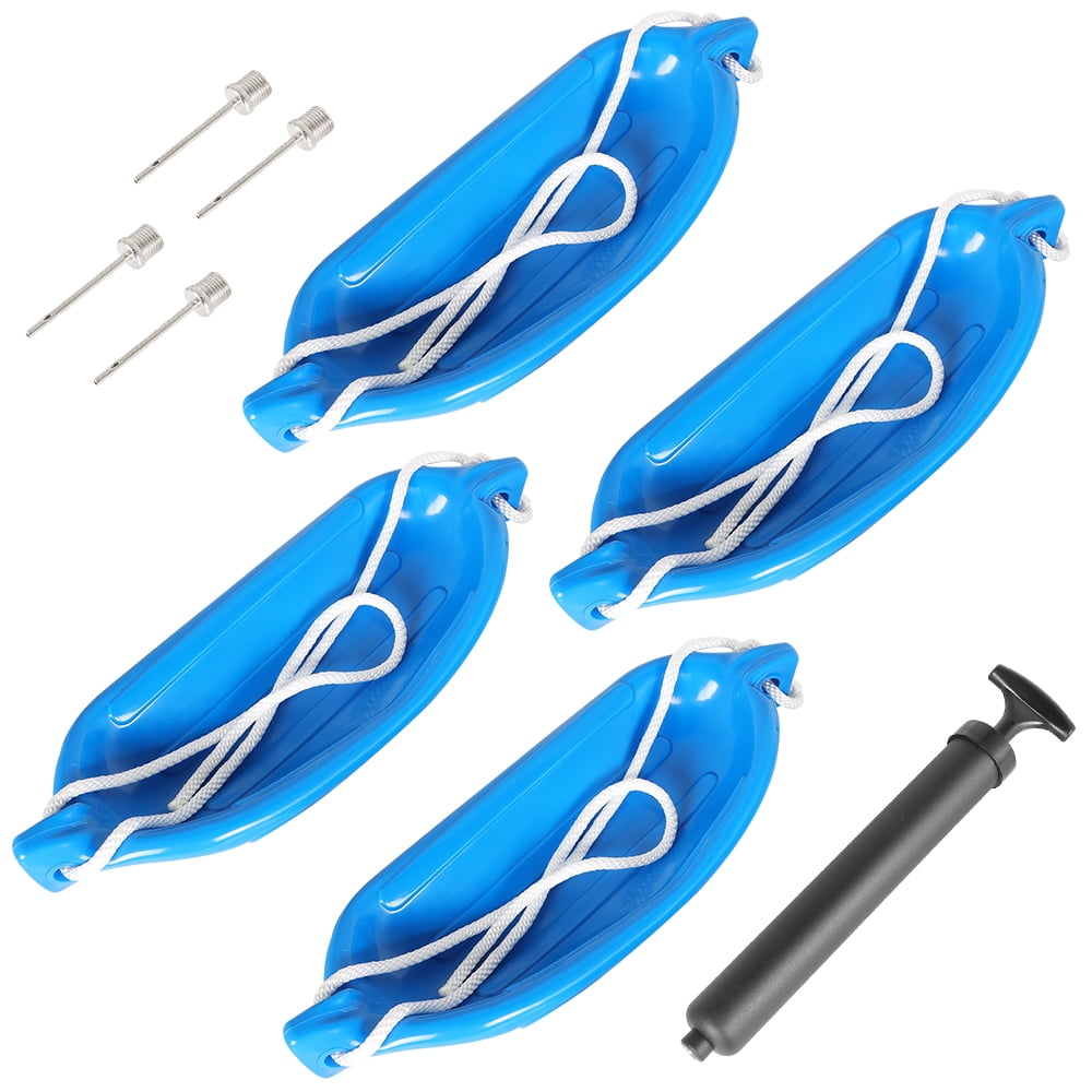 Genrics Boat Fender Vinyl Bumper Dock Shield Protection 4 blue Ribbed ...