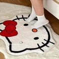 Sanrio Cute Hello Kitty Floor Mat Bedroom Bedside Rugs Decorative ...