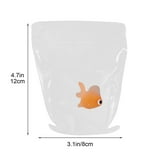 1PCS Realistic Goldfish Squeeze Toy, Squishy Fish Sensory Toy, Goldfish ...