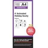 Disney 4ft. Animated Holiday Goofy A4 - Walmart.com