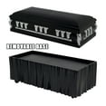 Deluxe Black Casket for WWE & AEW Wrestling Action Figures with ...