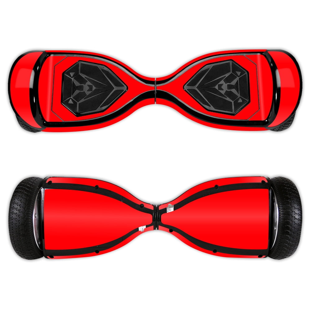 Skin Decal Wrap Compatible With Swagtron T5 Solid Red - Walmart.com