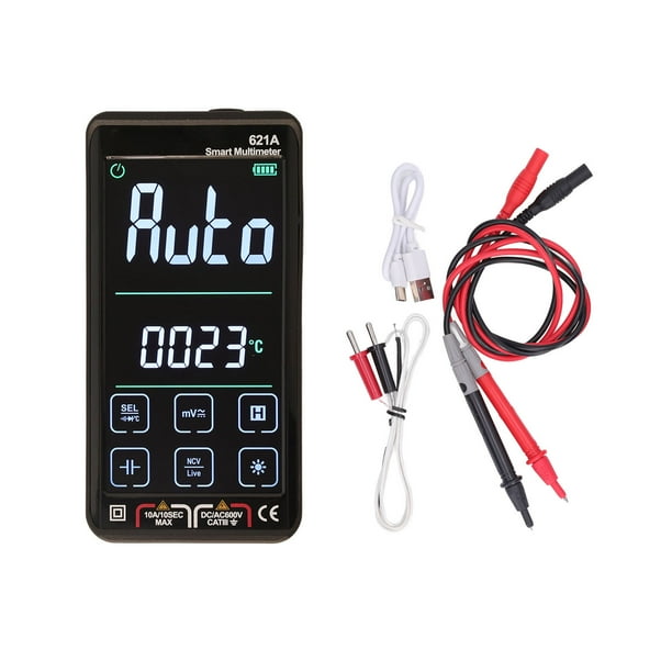 Rechargeable Multimeter,Digital Multimeter Kit Smart Digital Multimeter ...