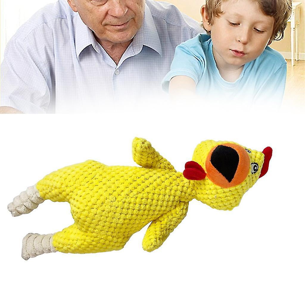 El juguete suave interactivo del pollo que grita para los niños alivia ...