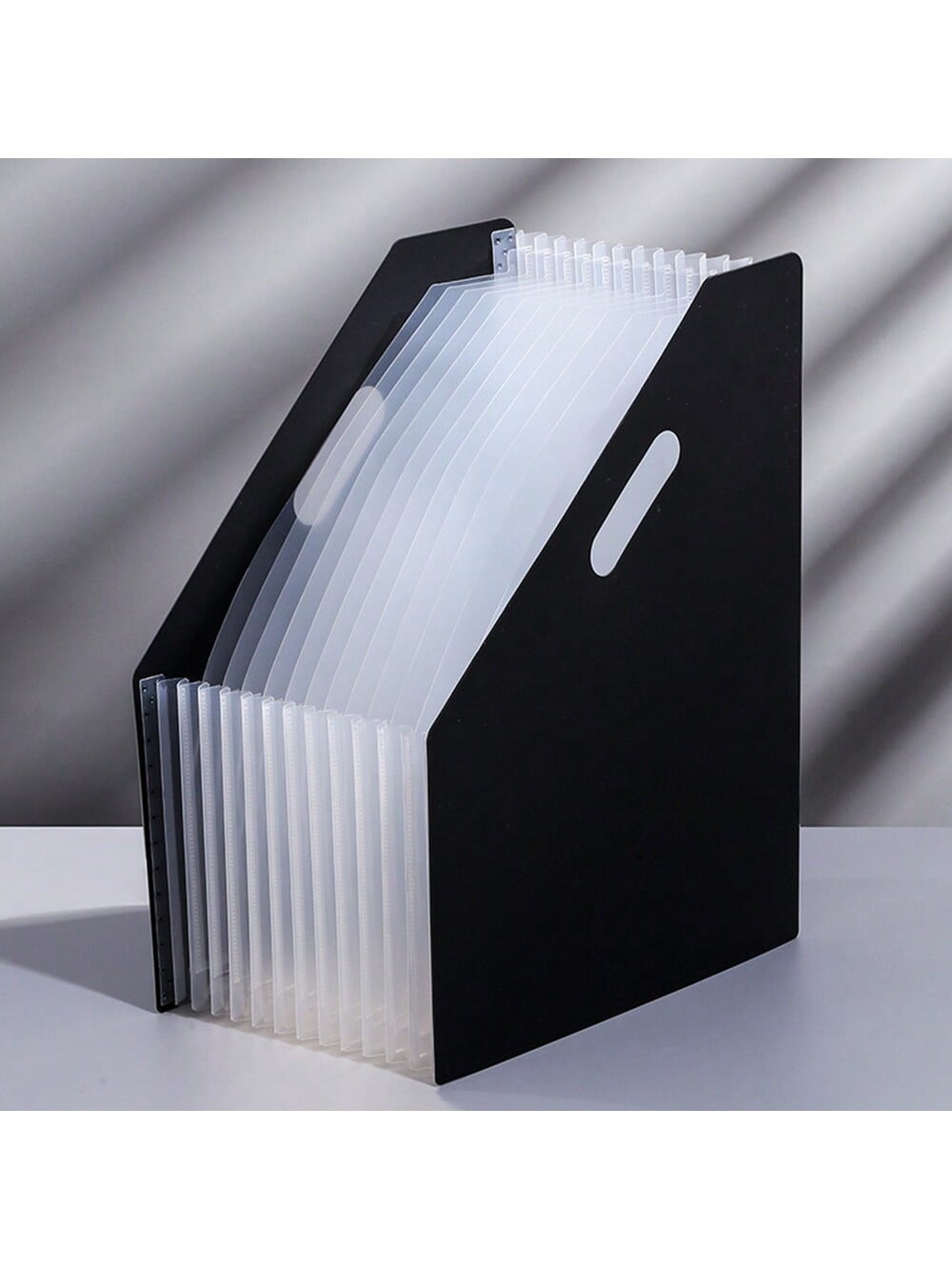 A4 Multilayer File Folder Desktop Standing Document Bag Student Test ...