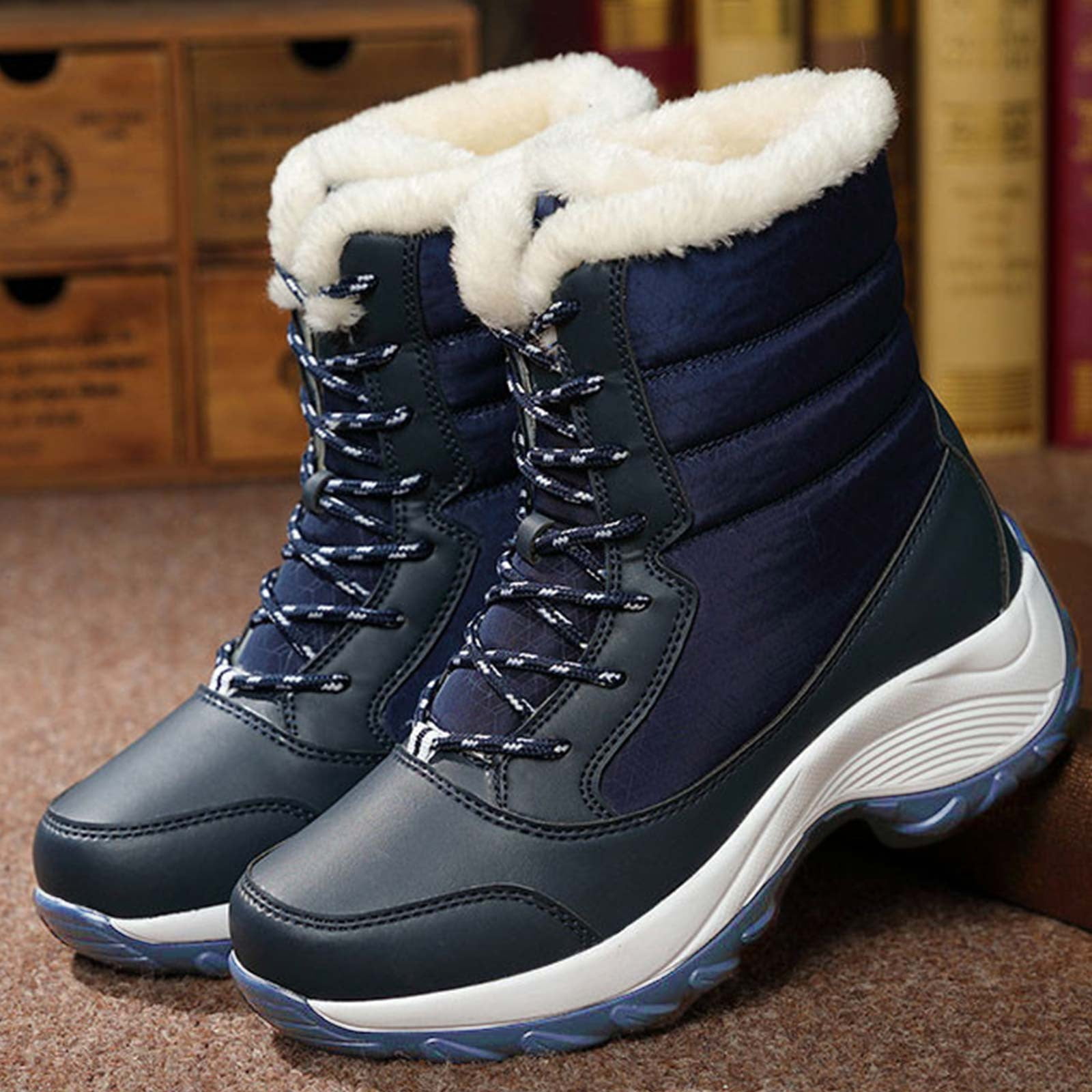 Click here for Egnmcr Womens Winter Snow Boots  Winter Boots For... prices