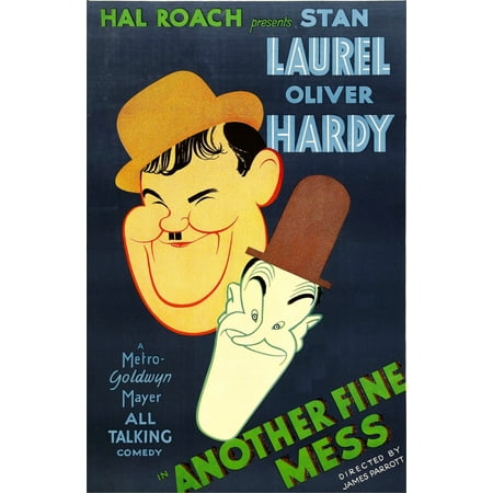Another Fine Mess From Left: Oliver Hardy Stan Laurel 1930. Movie ...