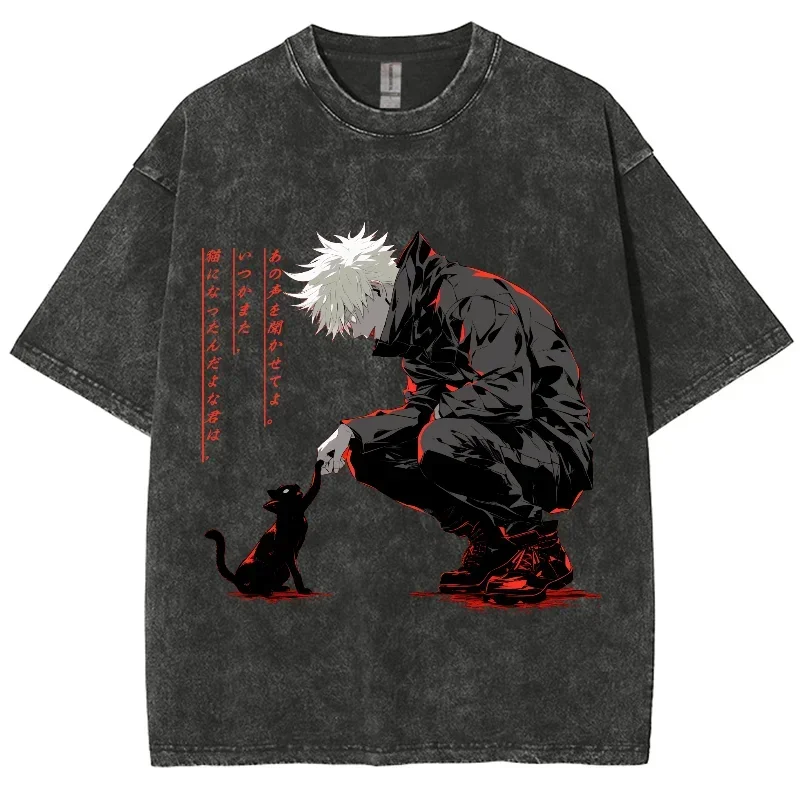 Click here for Unbranded Anime Jujutsu Kaisen Gojo Satoru T-Shirt... prices