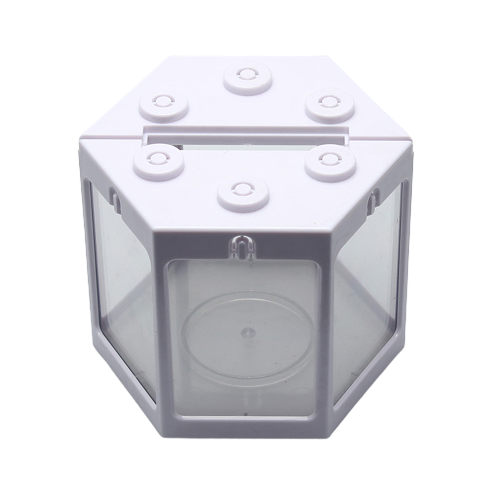 Ventilated Fish Tank - Stackable Plastic Micro Landscape Rotatable ...