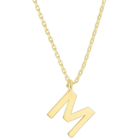 YDHely 14K Gold Plated Initial Necklace | Letter Necklaces for Women ...
