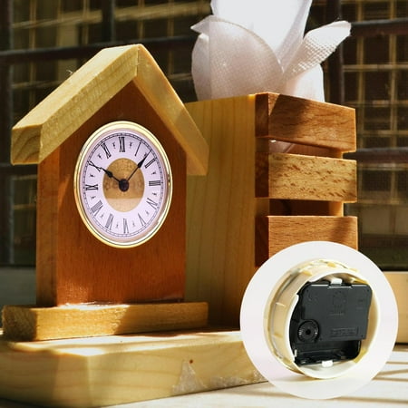 freestylehome 70 mm/2.8 inch Clock Insert White Dial Fit 61mm/2.40inch ...