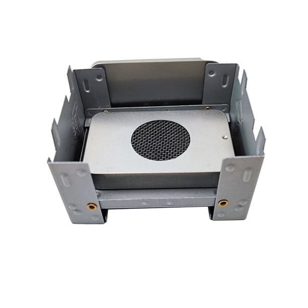 Mymisisa Alcohol Stove Outdoor Mini Foldable Solid Fuel Wax Stove for ...