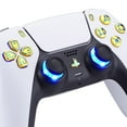 eXtremeRate Colorful Dpad Thumbsticks Chrome Gold Buttons DTF V3 LED ...