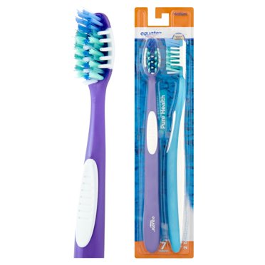 Equate MultiFit Contour Plus Soft Full Toothbrushes, 2 Ct - Walmart.com
