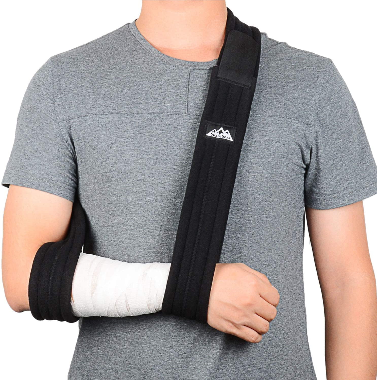 supregear Arm Sling, Adjustable Lightweight Comfortable Shoulder ...