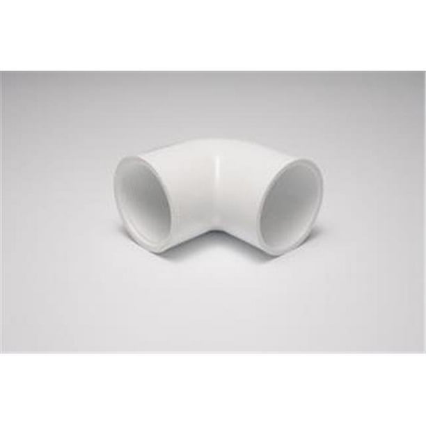 Dura DUR407015 90 Degree Schedule 40 PVC FIPT x FIPT Elbow Fitting - 1. ...