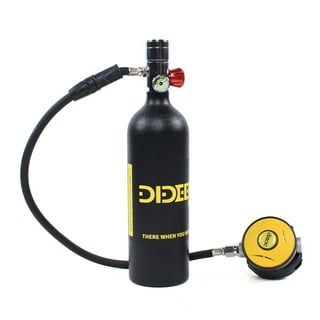 Miumaeov Mini Scuba Tank Diving Equipment Kit 0.5L Oxygen Air Tank and ...
