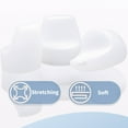 4lots Six Hole Flute Silicone Mouthpieces Nonslip Soft Flute Mouth ...