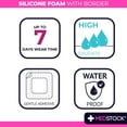 Border Silicone Foam Sacral Dressing, 9 - Walmart.com