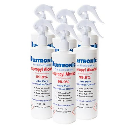 Isopropyl Alcohol Ultra Pure 99.9% 500ML w/trigger 6 Pack | Walmart Canada