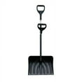 Ergie Shovel Ergonomic 18-Inch Two-Handed Ergonomic Snow Shovel ...