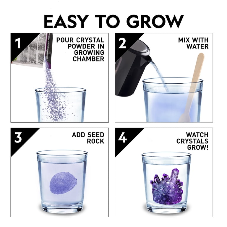 Educational Science Toy National Geographic Mega Crystal Growing Kit ...