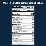 One Mighty Mill Stone-Milled Whole Wheat Organic Bread Loaf, 24 ounce ...