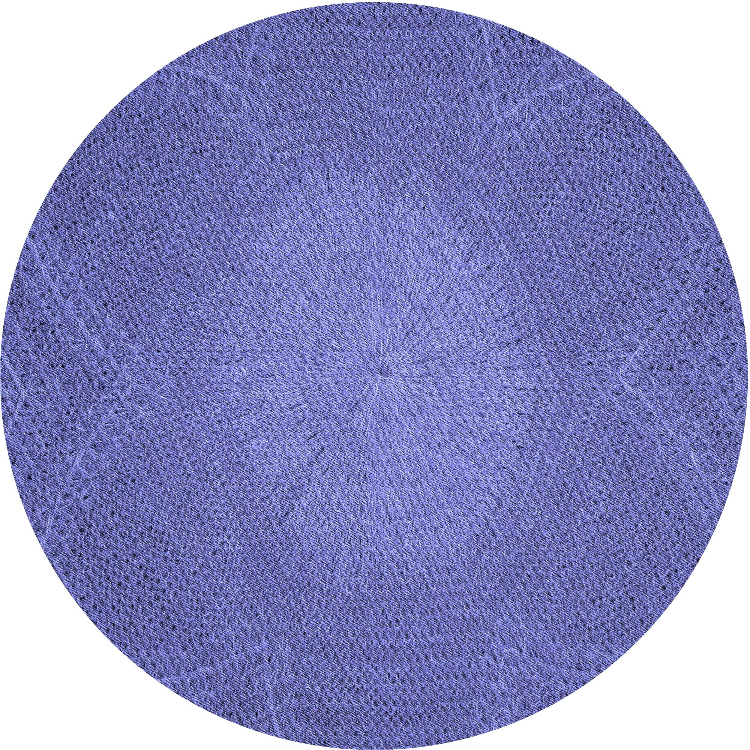 Ahgly Company Indoor Round Patterned Light Slate Blue Area Rugs, 8 ...